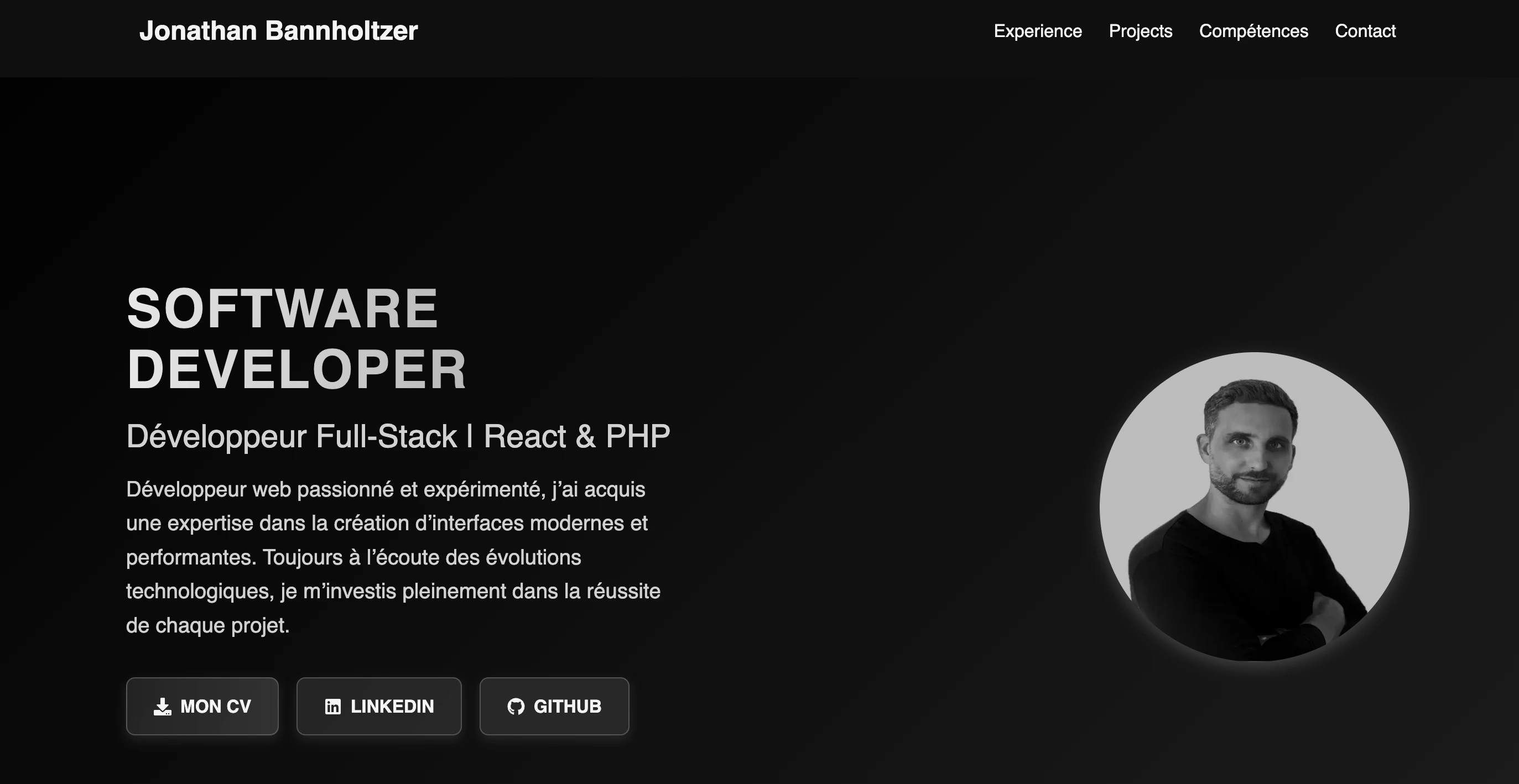 Jonathan Bannholtzer - Software Developer